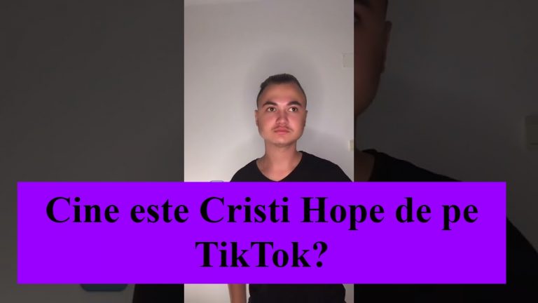 Cine este Cristi Hope de pe TikTok? - Vloggeri.com